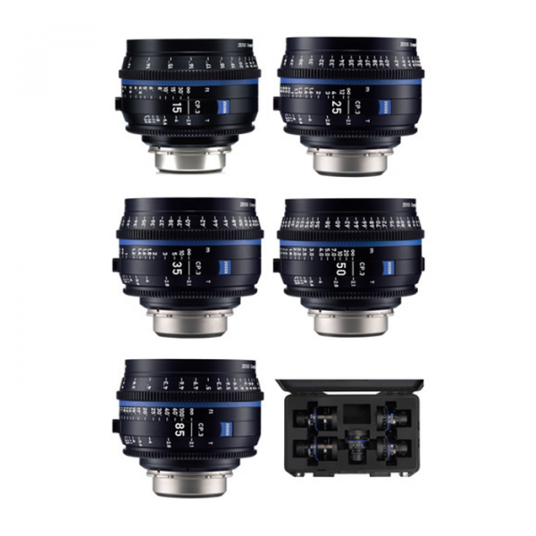 ZEISS CP3 Lens kit - Capture Crew Rentals
